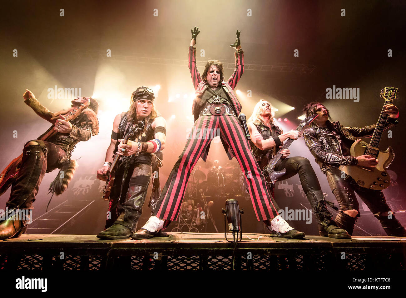 The American singer, songwriter and musician Alice Cooper performs a ...