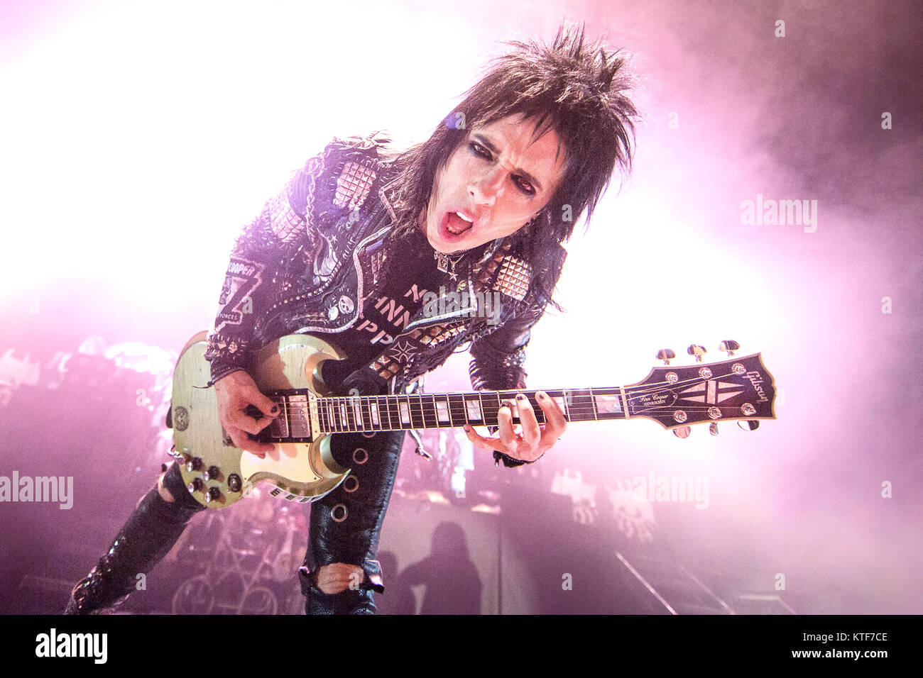 The American singer, songwriter and musician Alice Cooper performs a ...