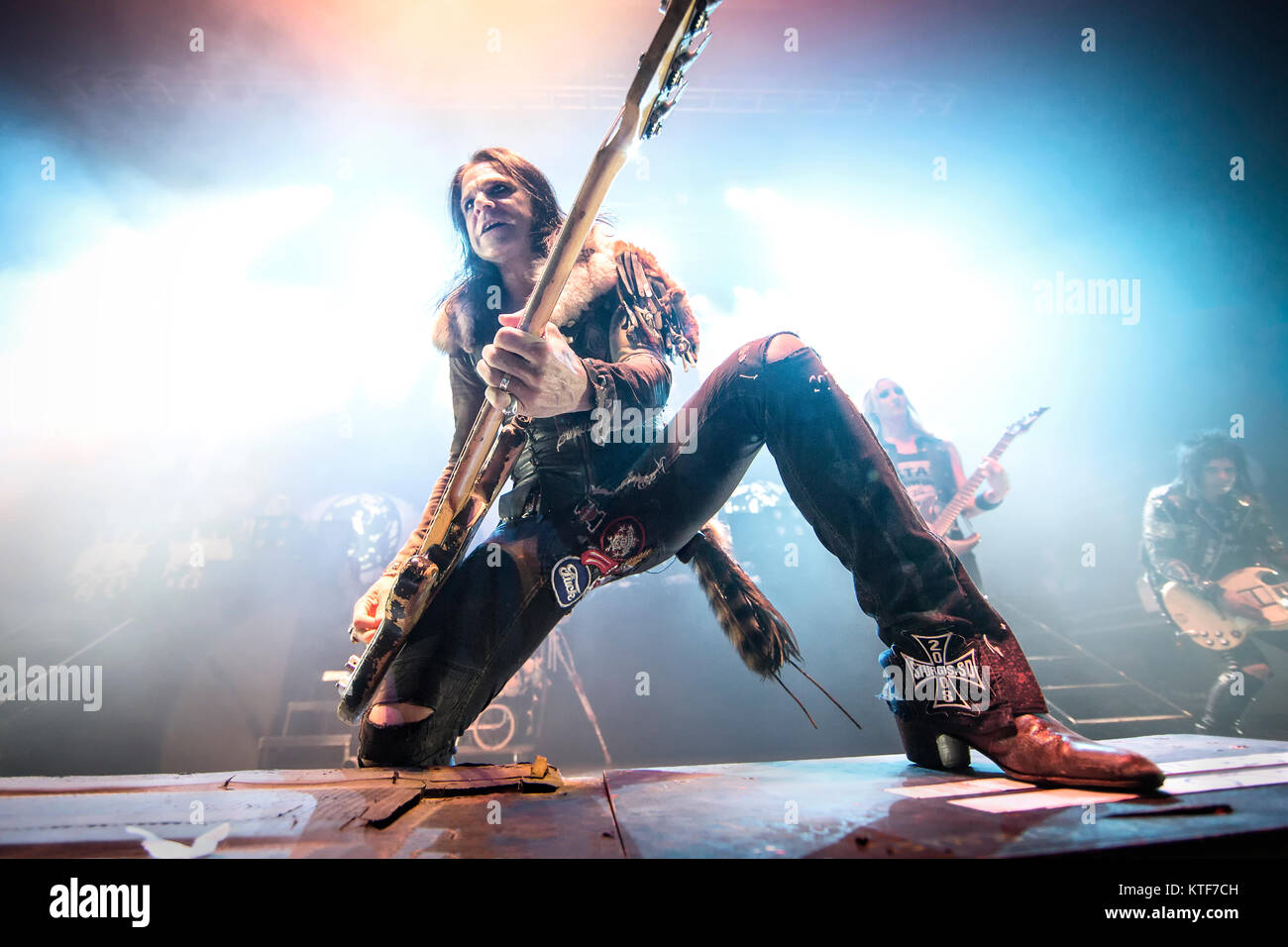 The American singer, songwriter and musician Alice Cooper performs a ...