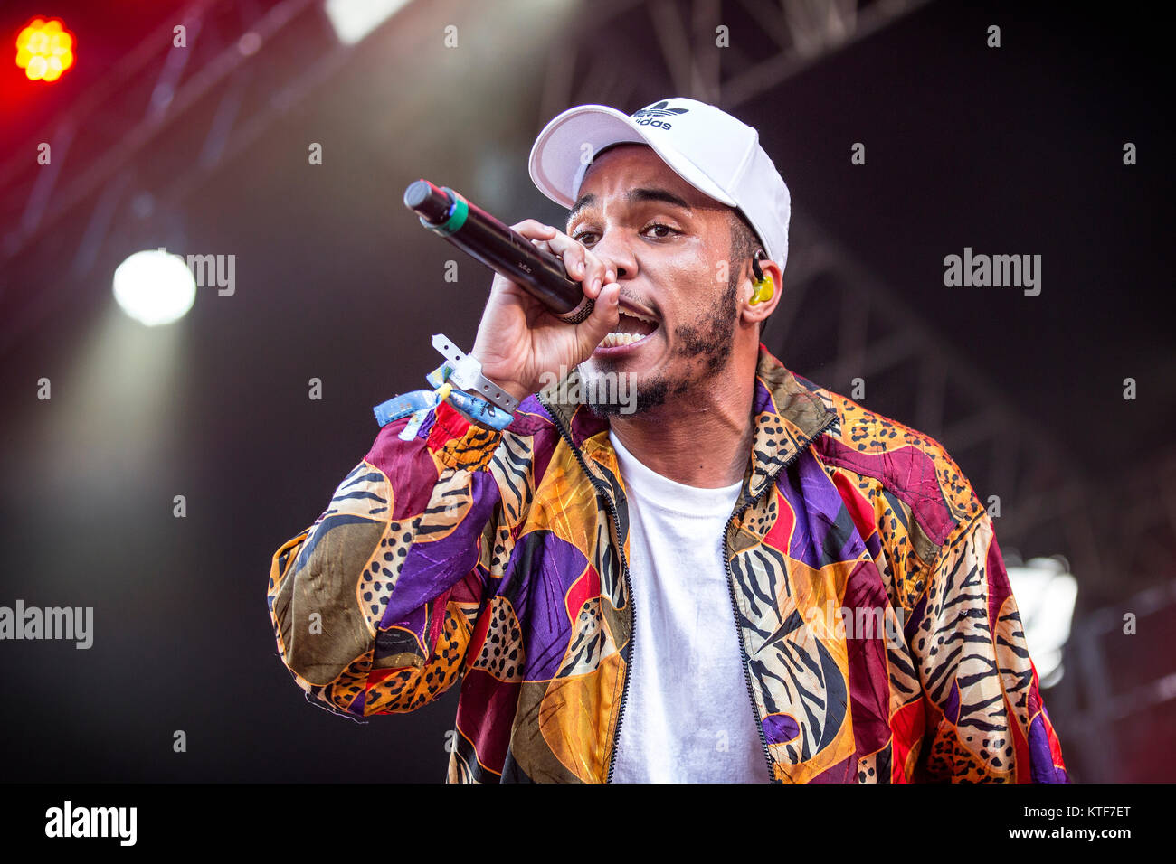 The American rapper, singer and record producer Anderson Paak (stylized ...