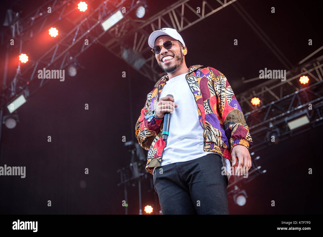 The American rapper, singer and record producer Anderson Paak (stylized ...