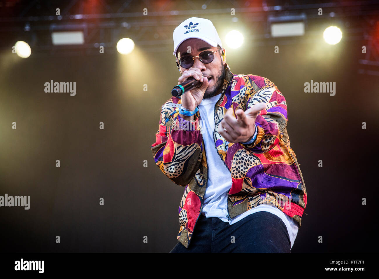 The American rapper, singer and record producer Anderson Paak (stylized ...