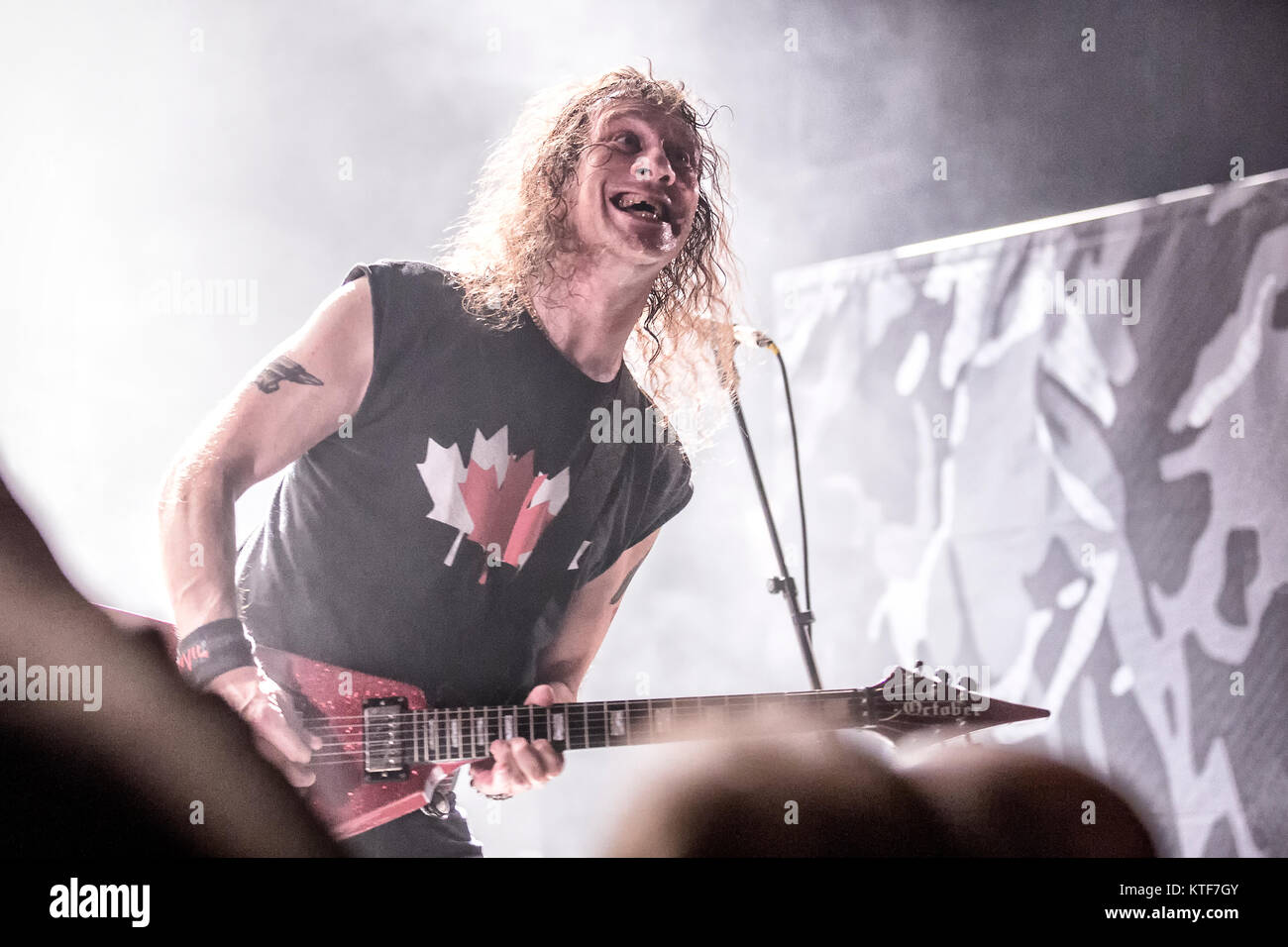 The Canadian heavy metal band Anvil performs a live concert at Union ...