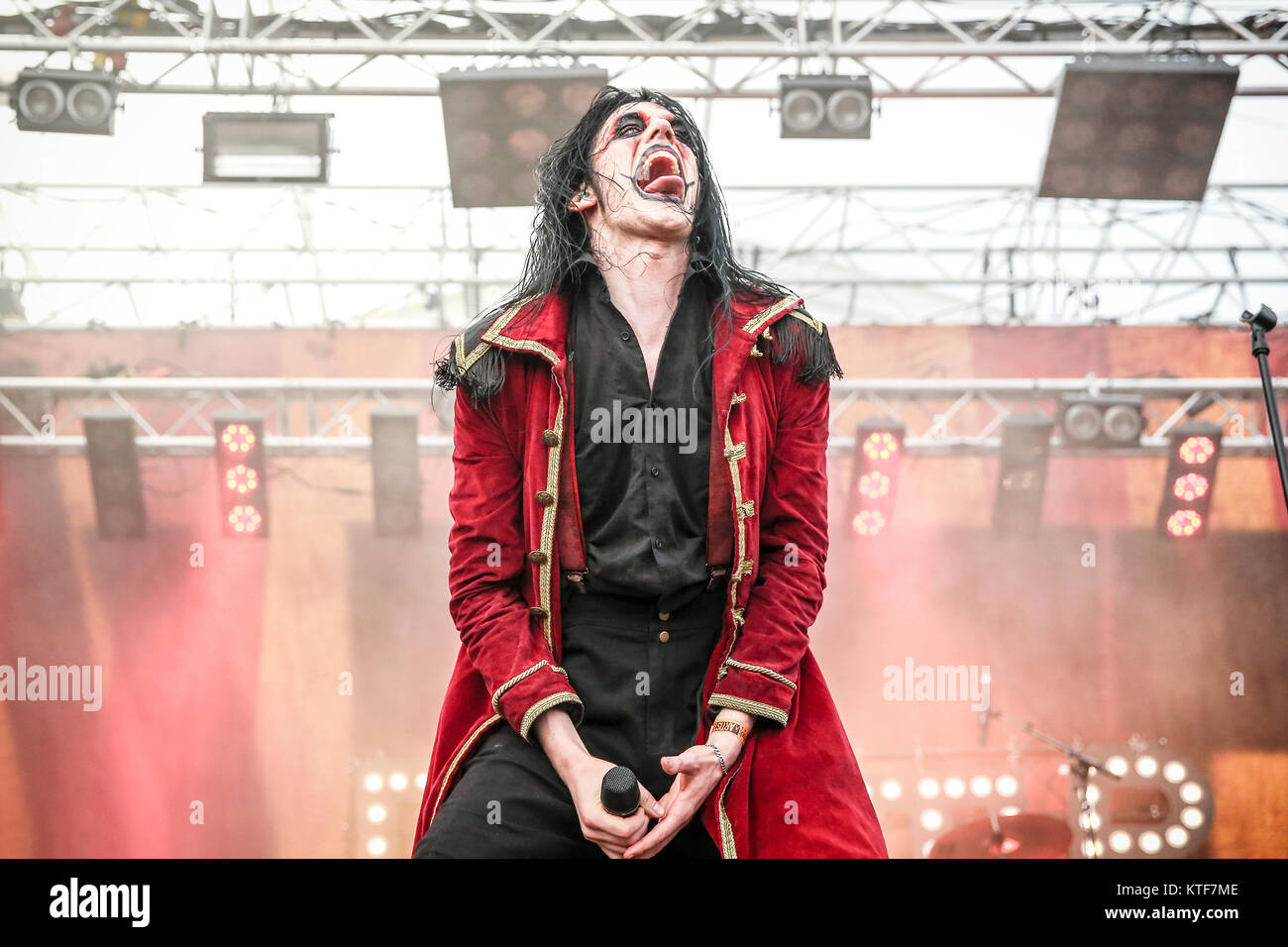 The Swedish heavy metal band Avatar performs a live concert at the ...