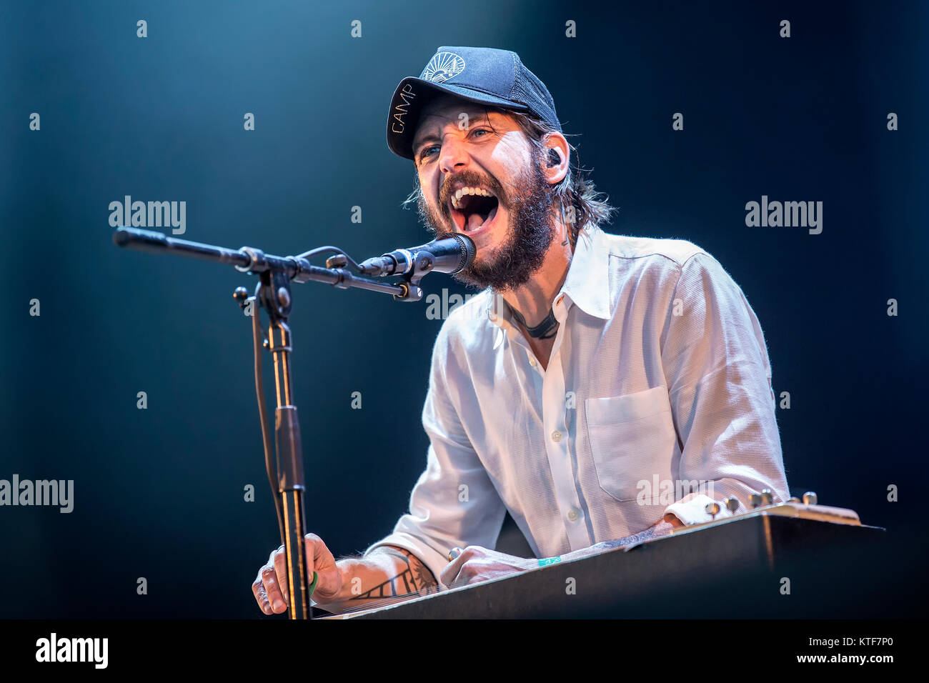 The American rock band Band of Horses performs a live concert at the ...