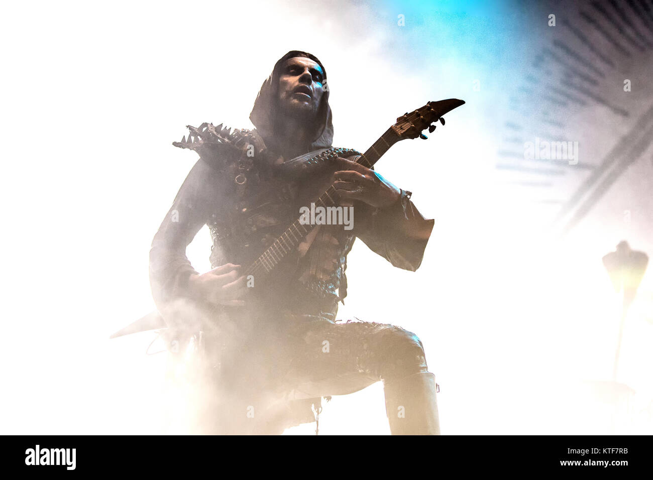 The Polish heavy metal band Behemoth performs a live concert at the ...