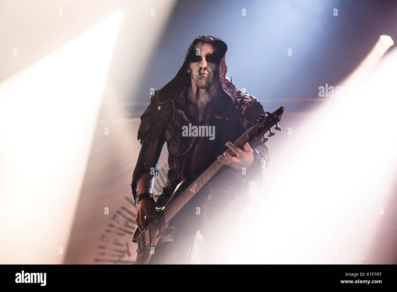 The Polish heavy metal band Behemoth performs a live concert at the ...