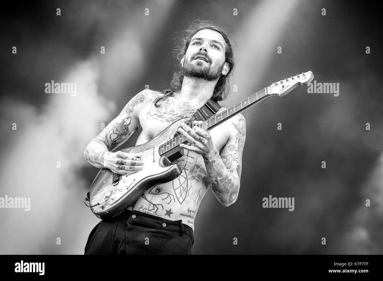The Scottish rock band Biffy Clyro performs a live concert at the ...