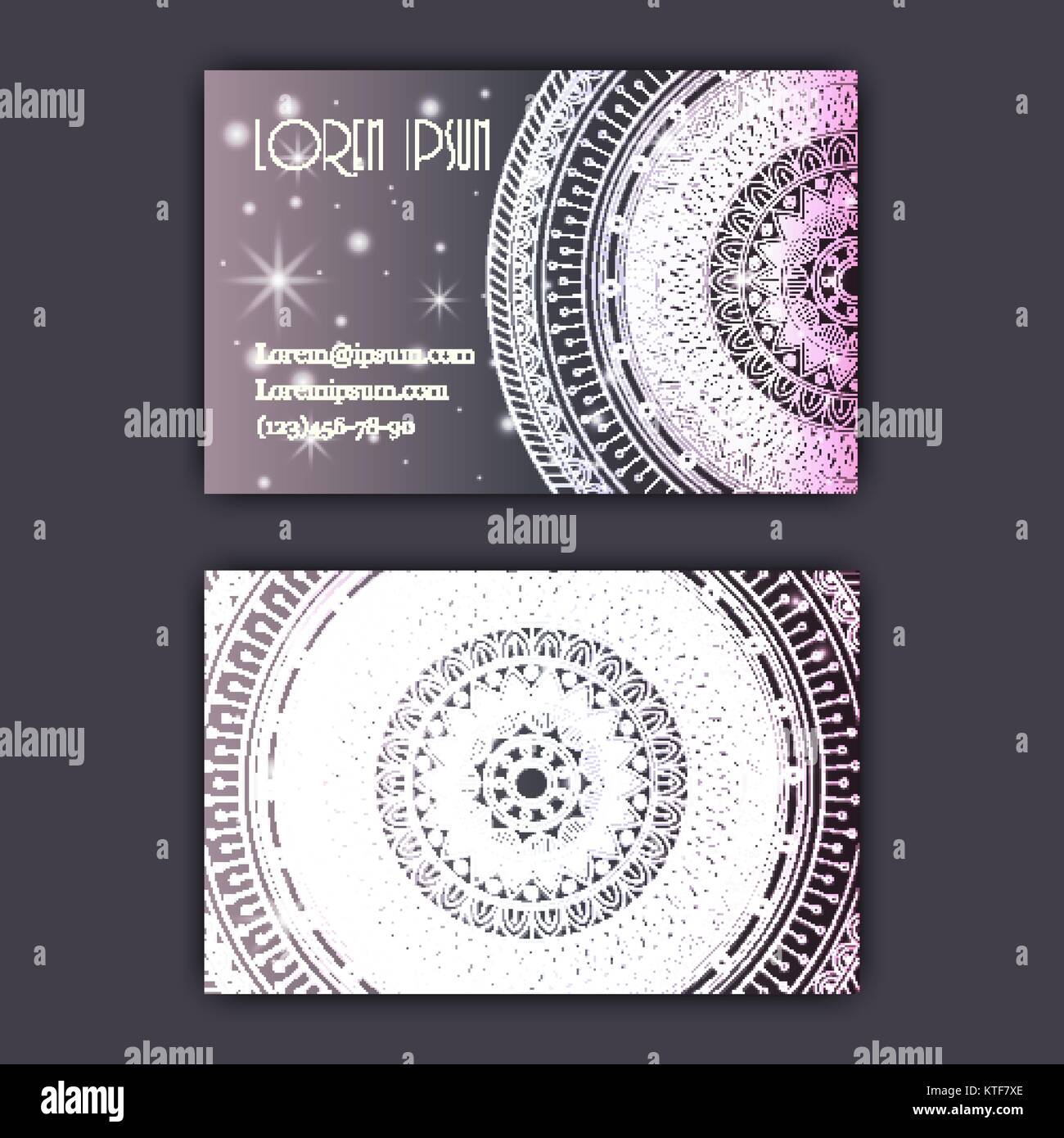 Visiting card vector vector vectors hi-res stock photography and images ...