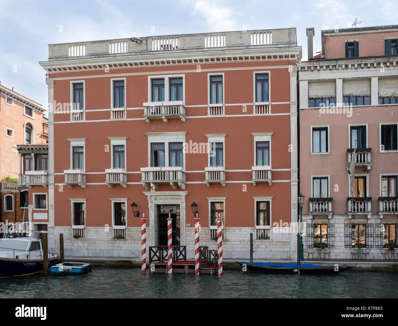 VENICE, ITALY SEPTEMBER - 13, 2017: Exterior view of the Hotel NH ...
