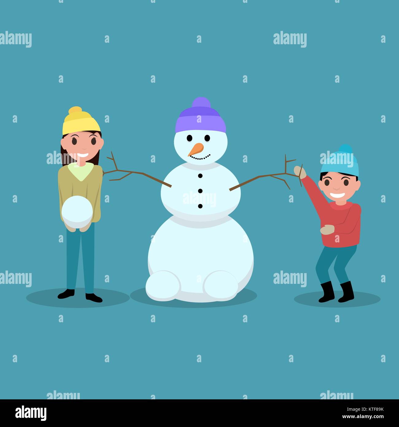 Outdoor happy Stock Vector Images - Alamy