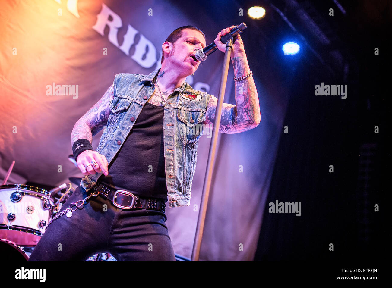 The American hard rock band Black Star Riders consists of band members ...