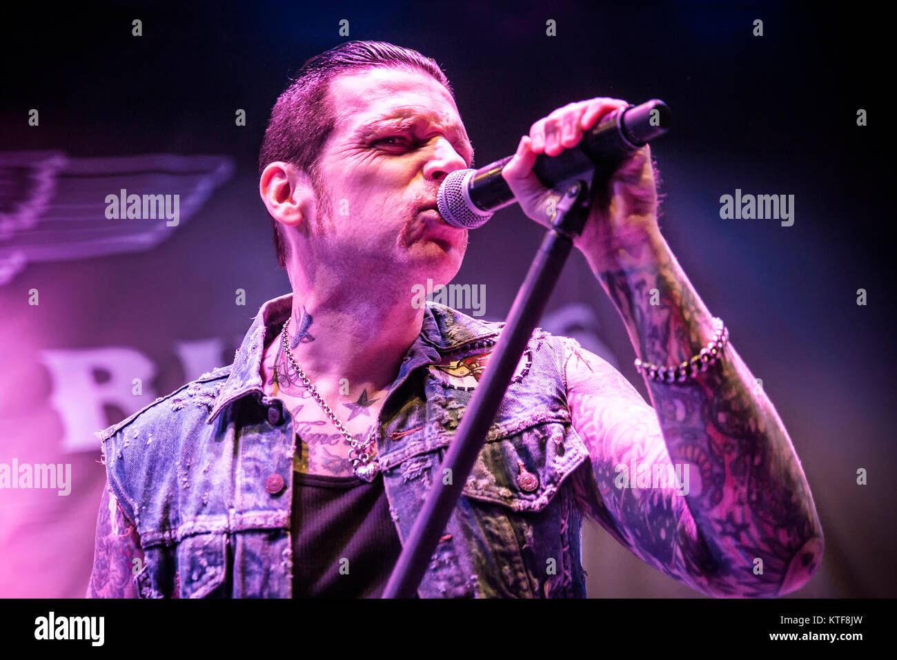 The American hard rock band Black Star Riders consists of band members ...