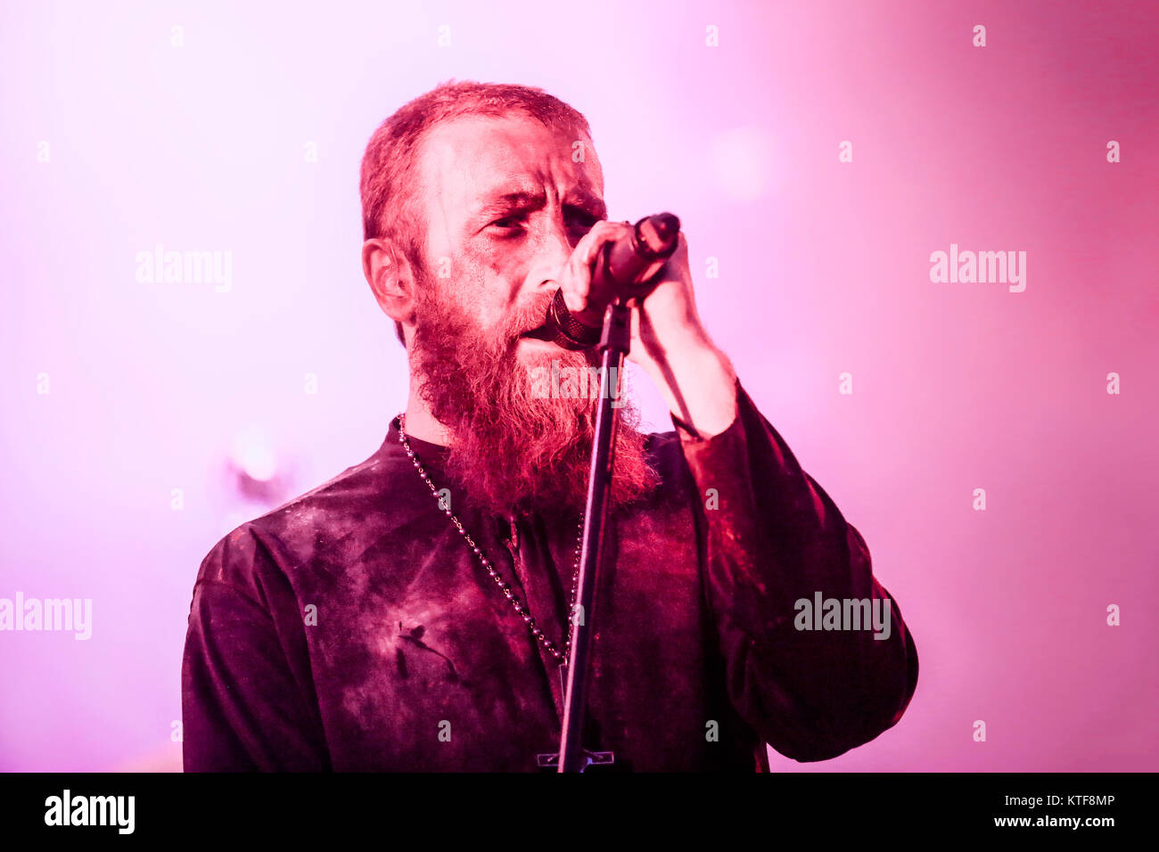 The Swedish death metal band Bloodbath performs live concert at the ...