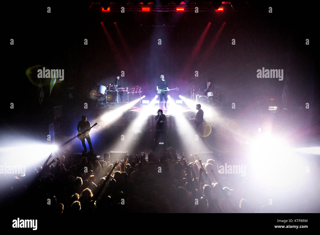 Bring Me The Horizon, the British metal core band, performs a live ...