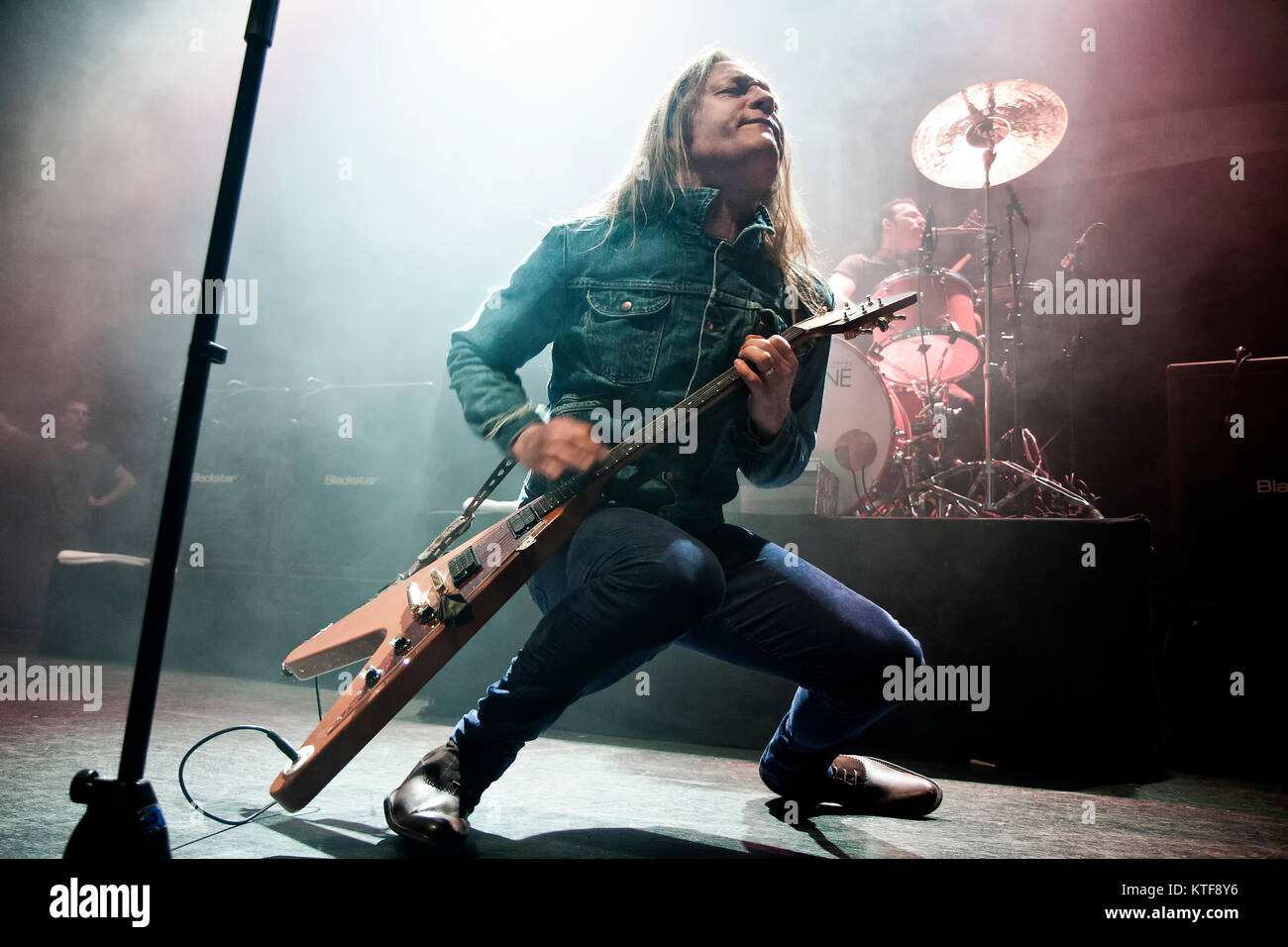 The Danish rock band D-A-D performs a live concert at Rockefeller in ...
