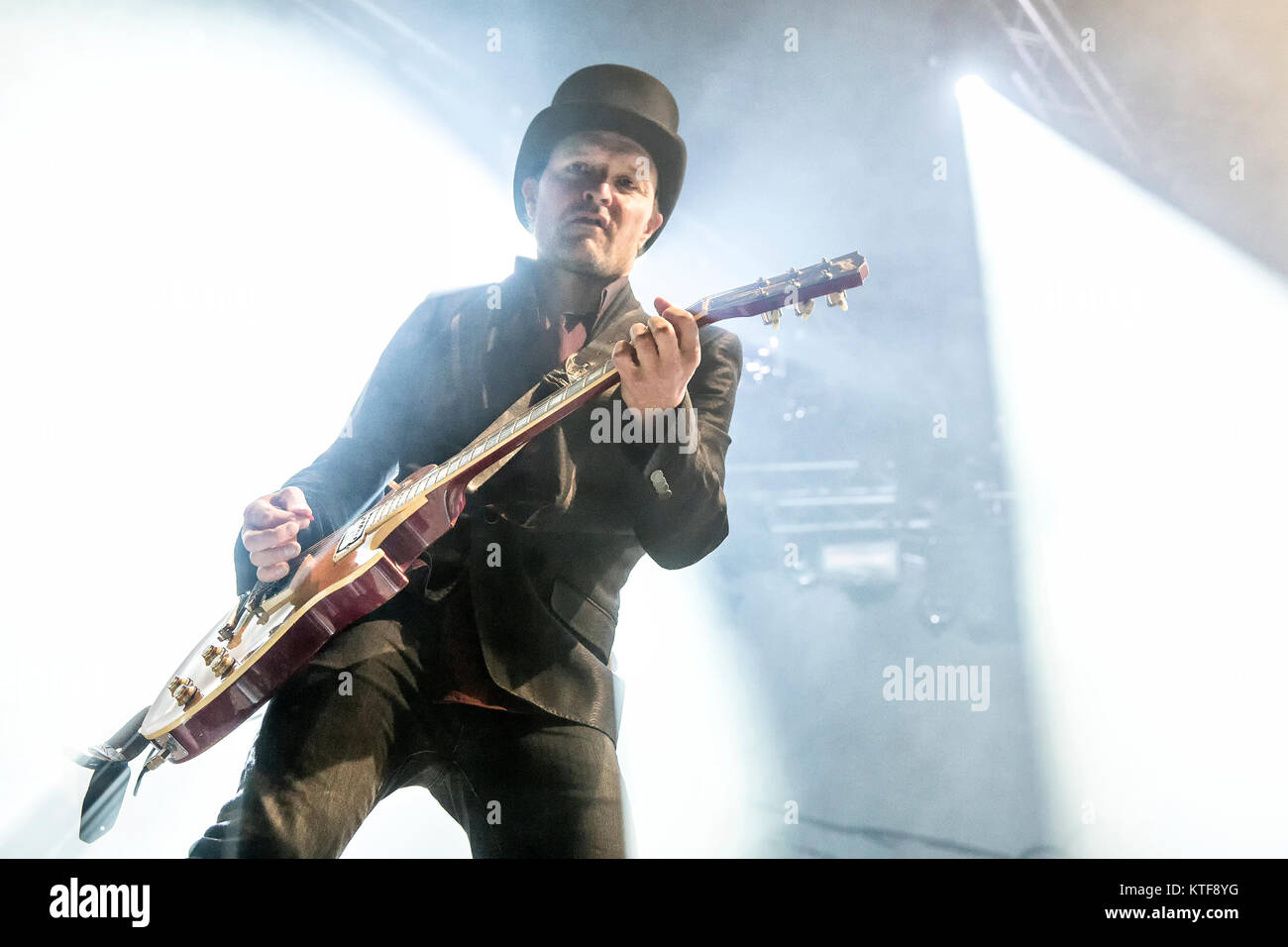 The Danish rock band D-A-D performs a live concert at the Swedish music ...