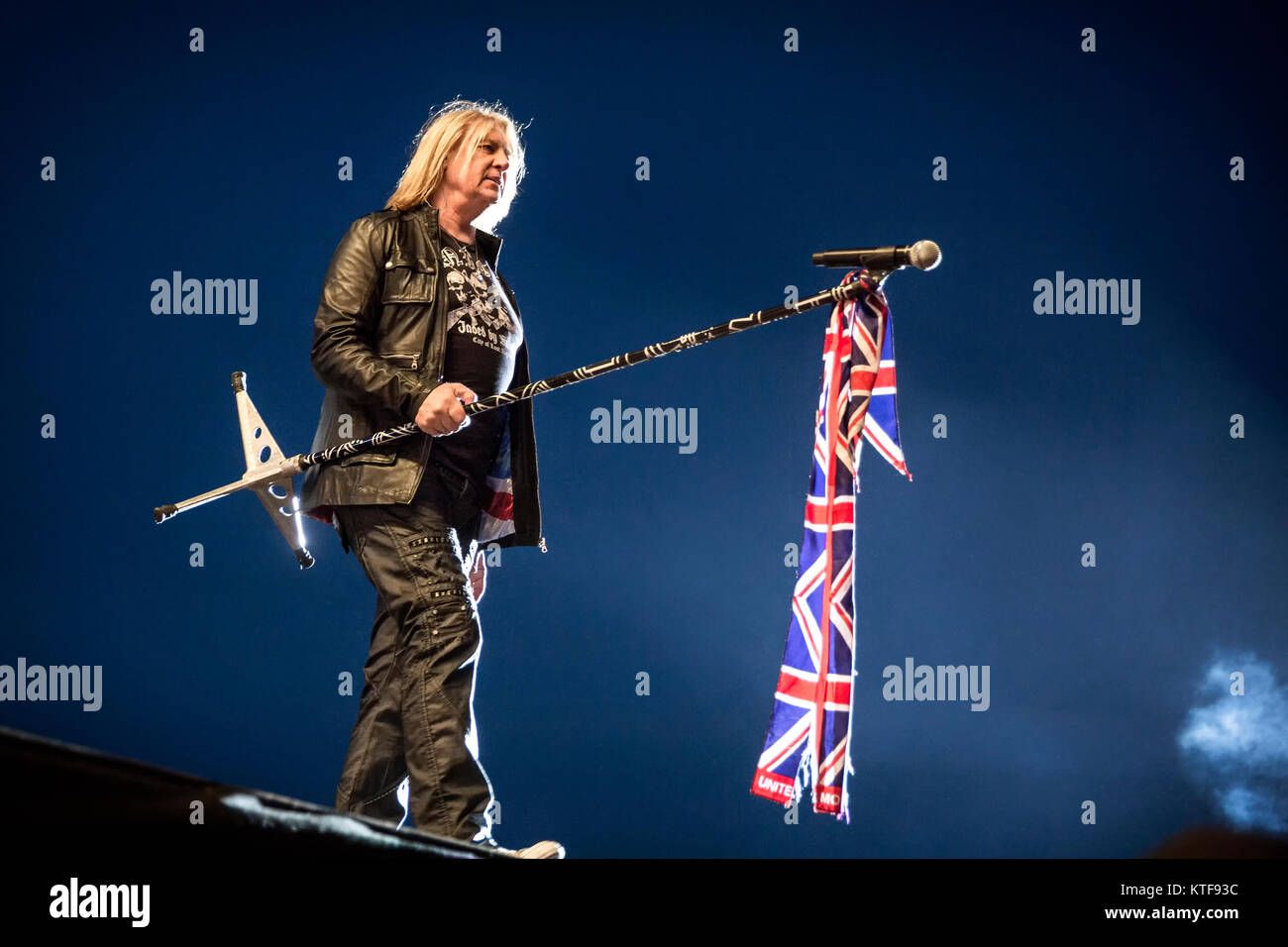 The English rock band Def Leppard performs a live concert at the ...