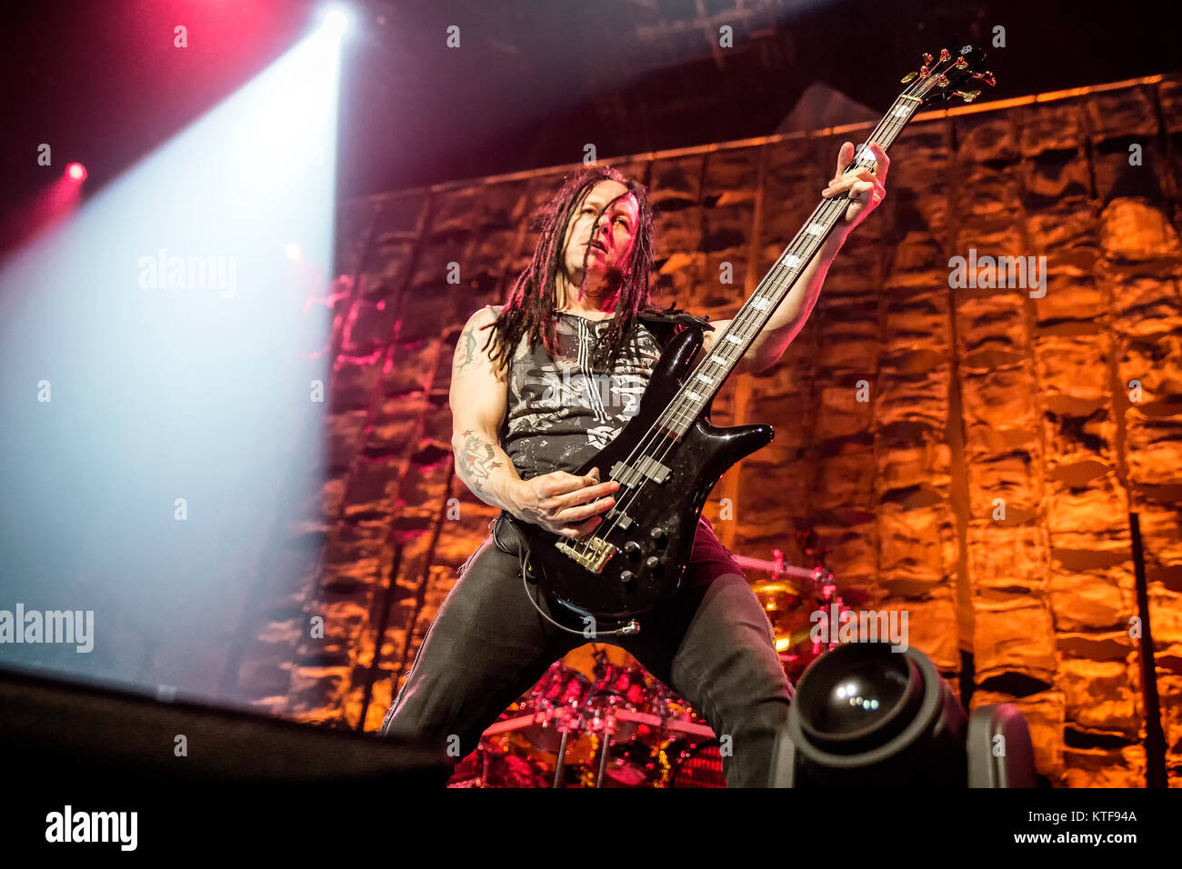 The American metal band Disturbed performs a live concert at Telenor ...