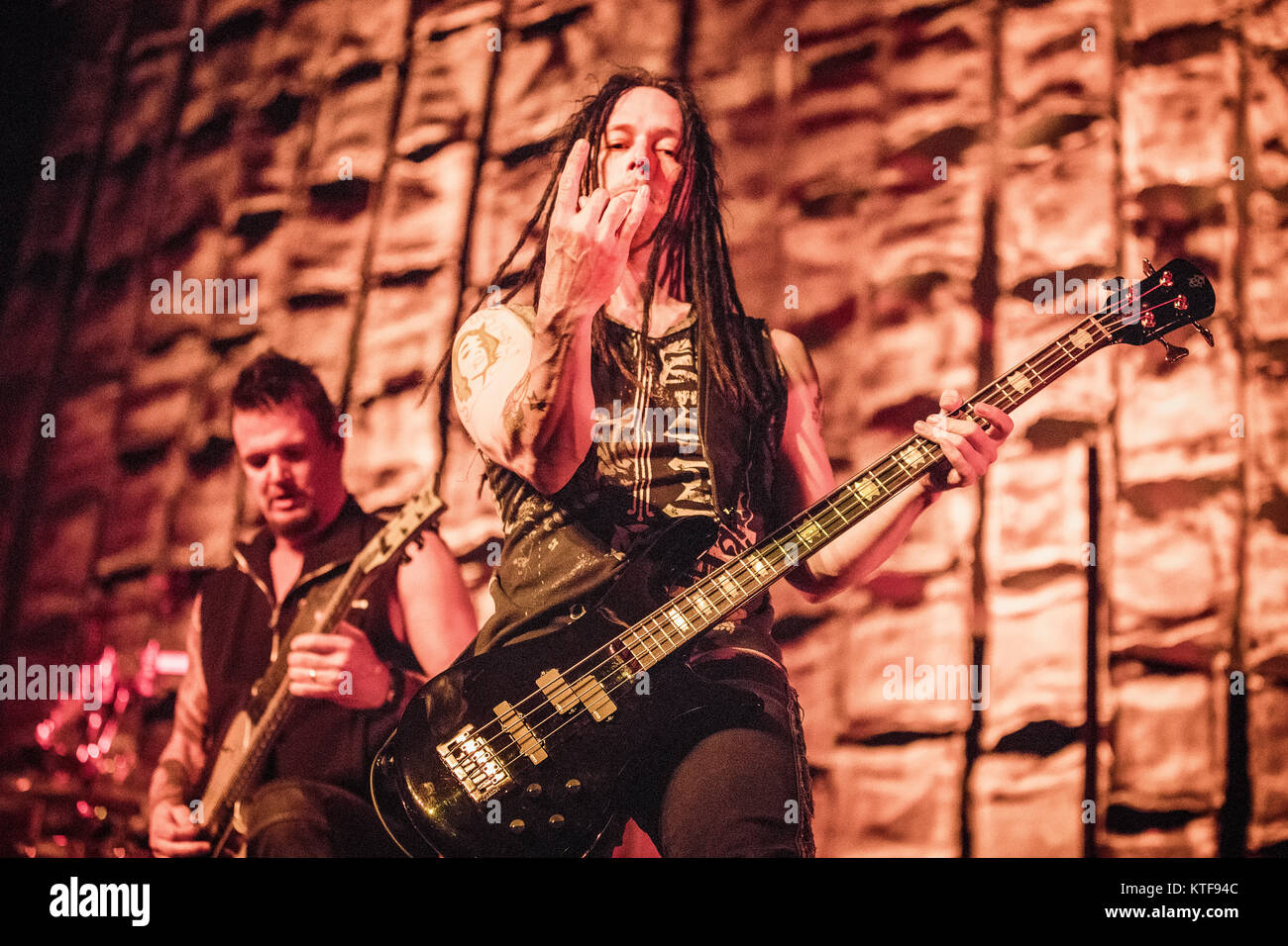 The American metal band Disturbed performs a live concert at Telenor ...