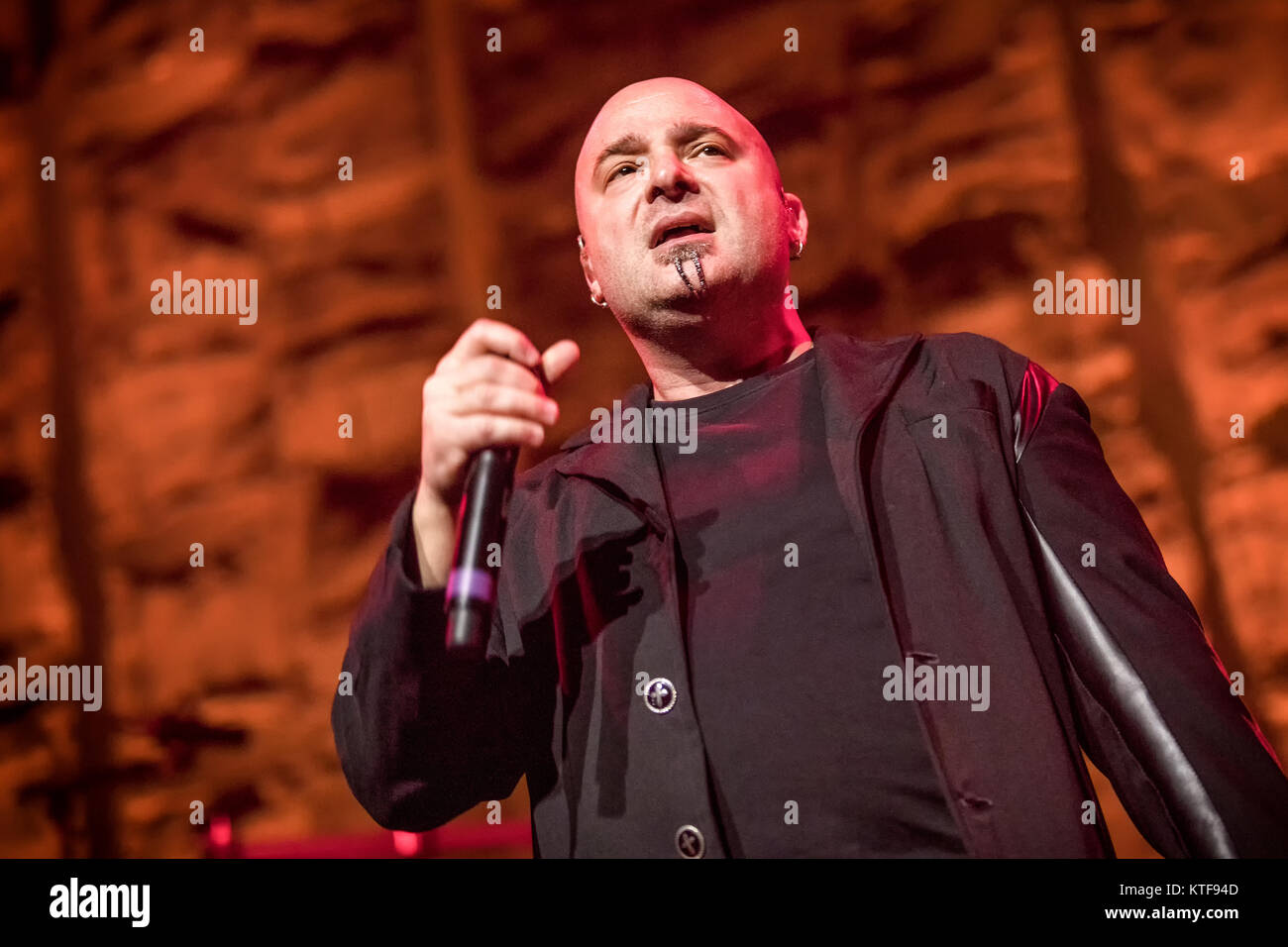 The American metal band Disturbed performs a live concert at Telenor ...