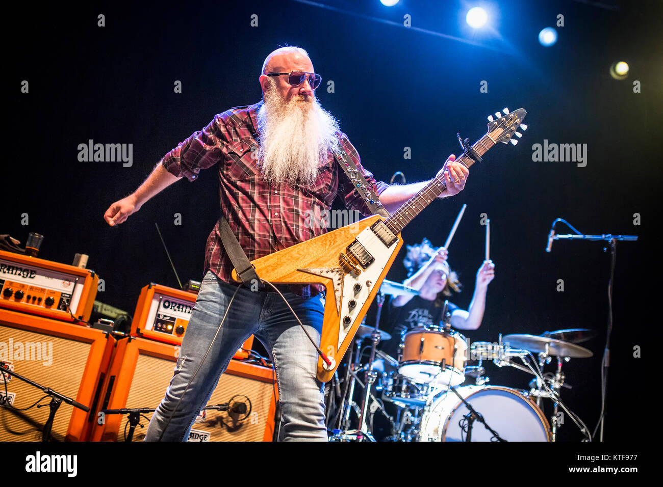 The American rock band Eagles of Death Metal performs a live concert at ...