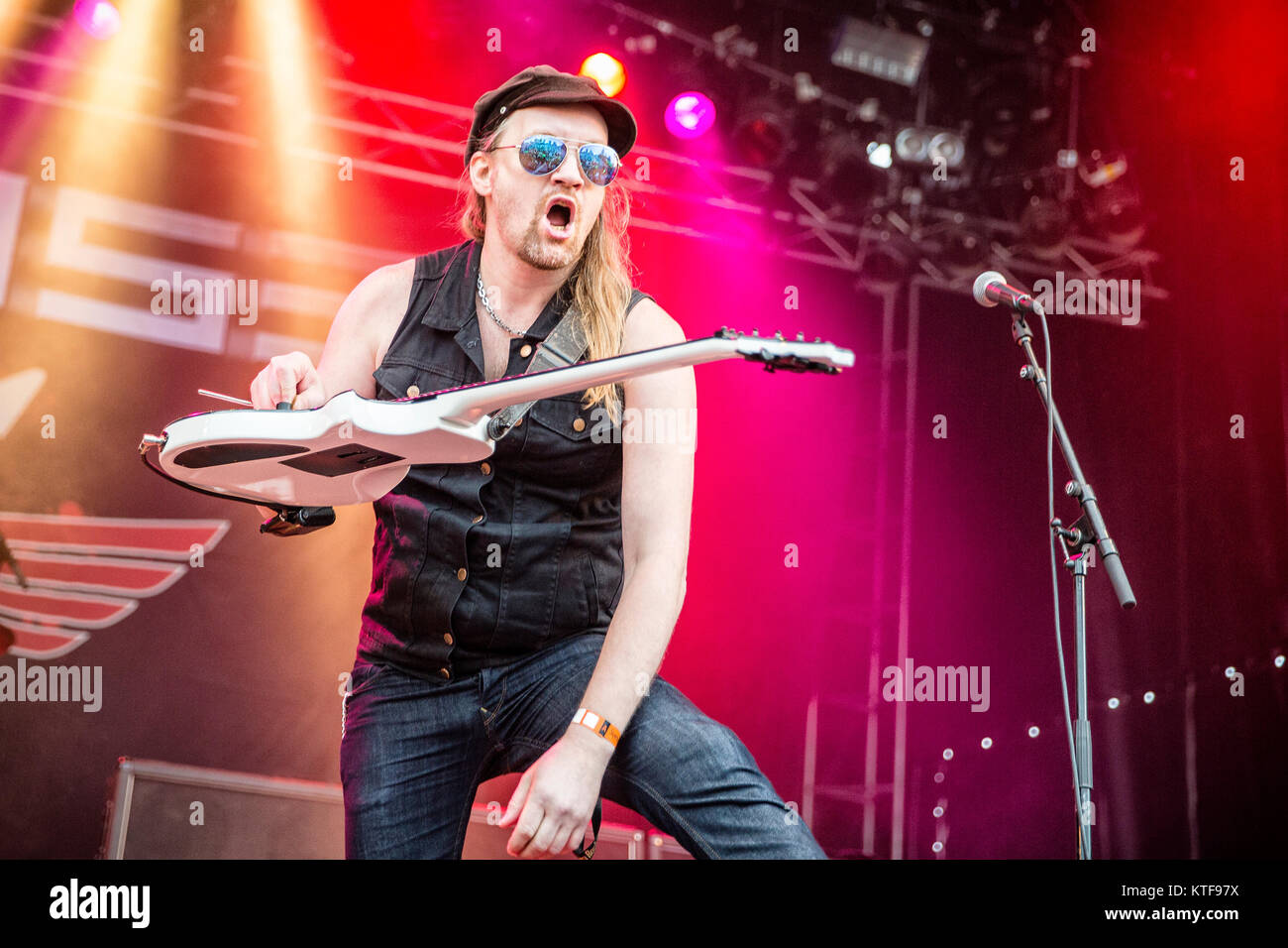 The Swedish hard rock Eclipse performs a live concert at the Swedish ...