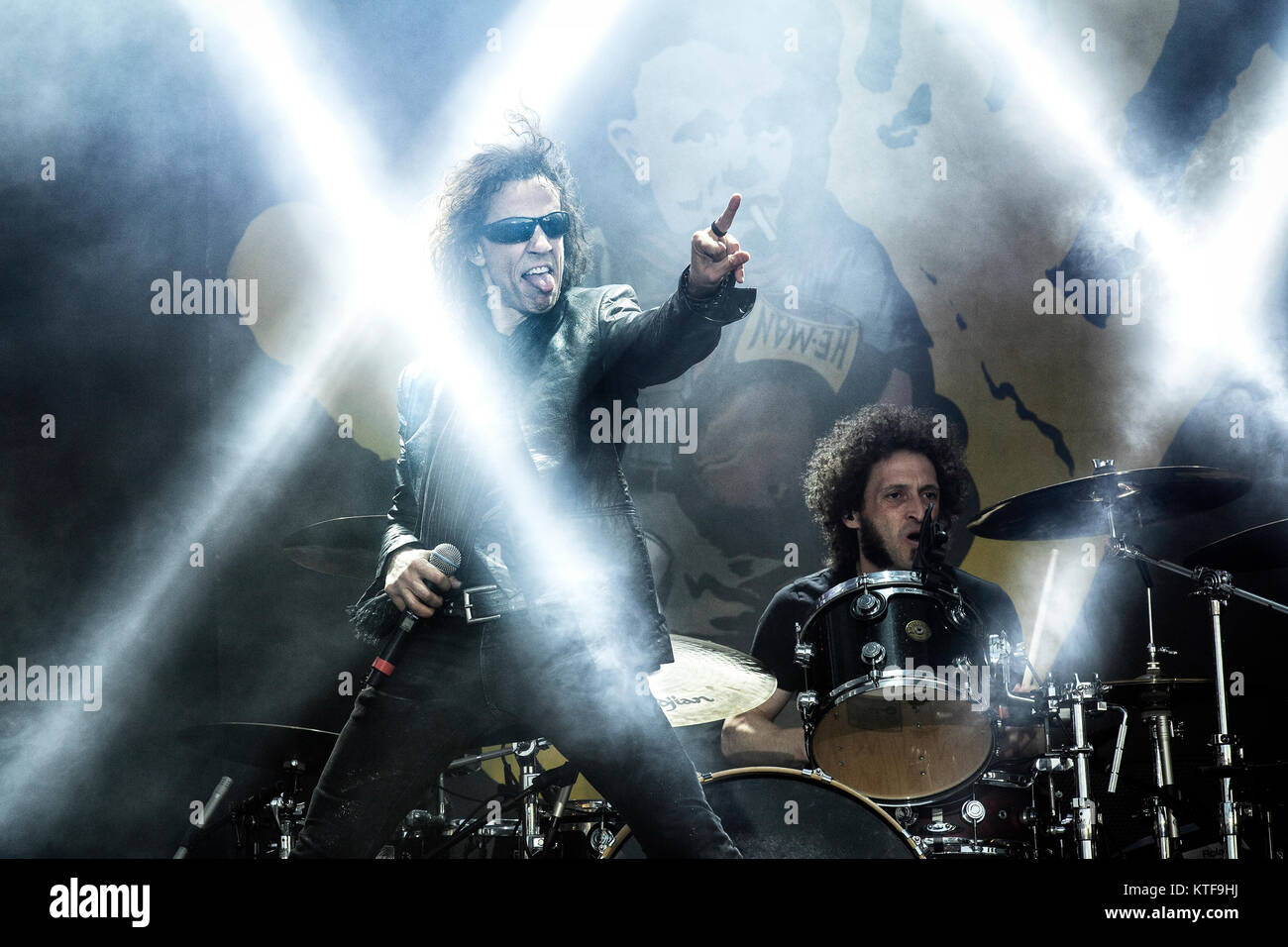 The American rock band Extreme performs a live concert at the Swedish ...