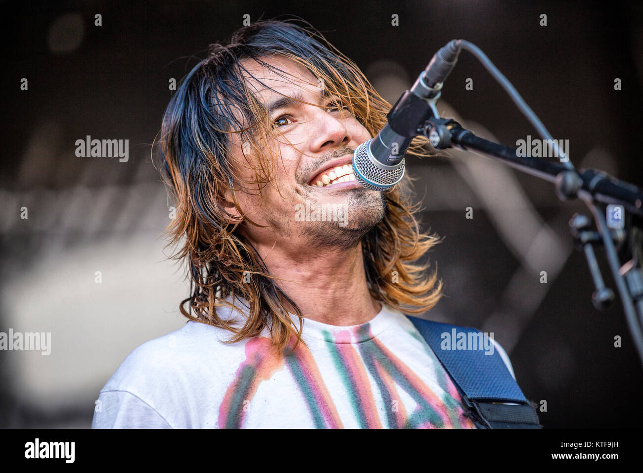 The American skate punk band Fidlar Order performs a live concert at ...