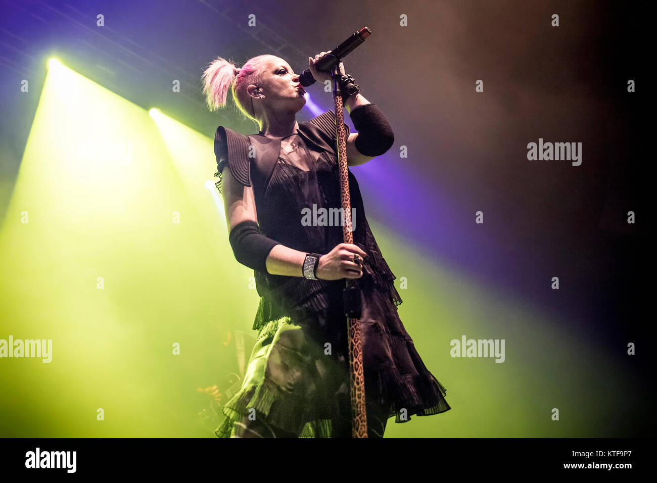 The American-Scottish rock band Garbage performs a live concert at ...