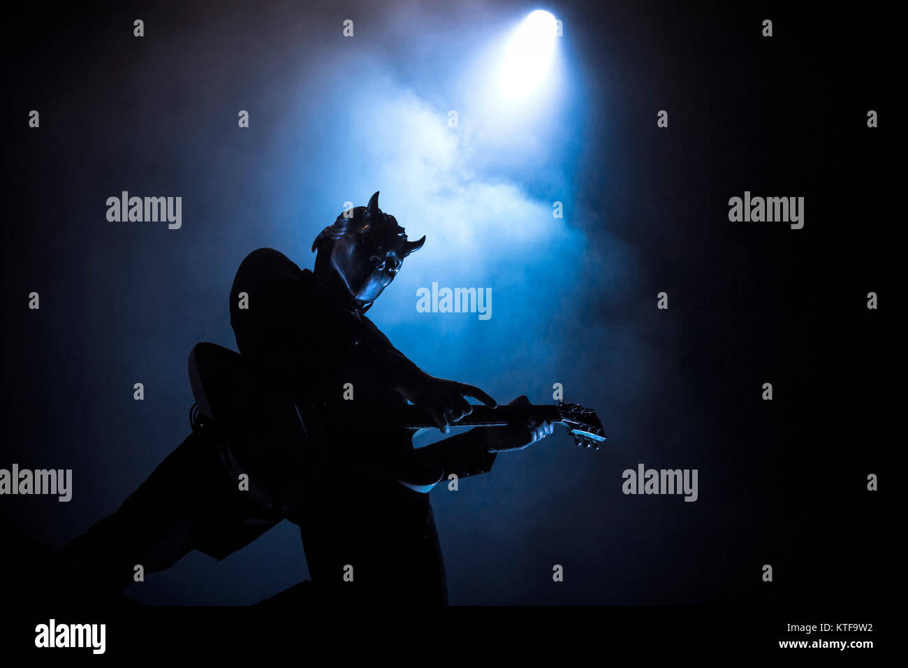 The Swedish doom metal band Ghost performs a live concert at the ...