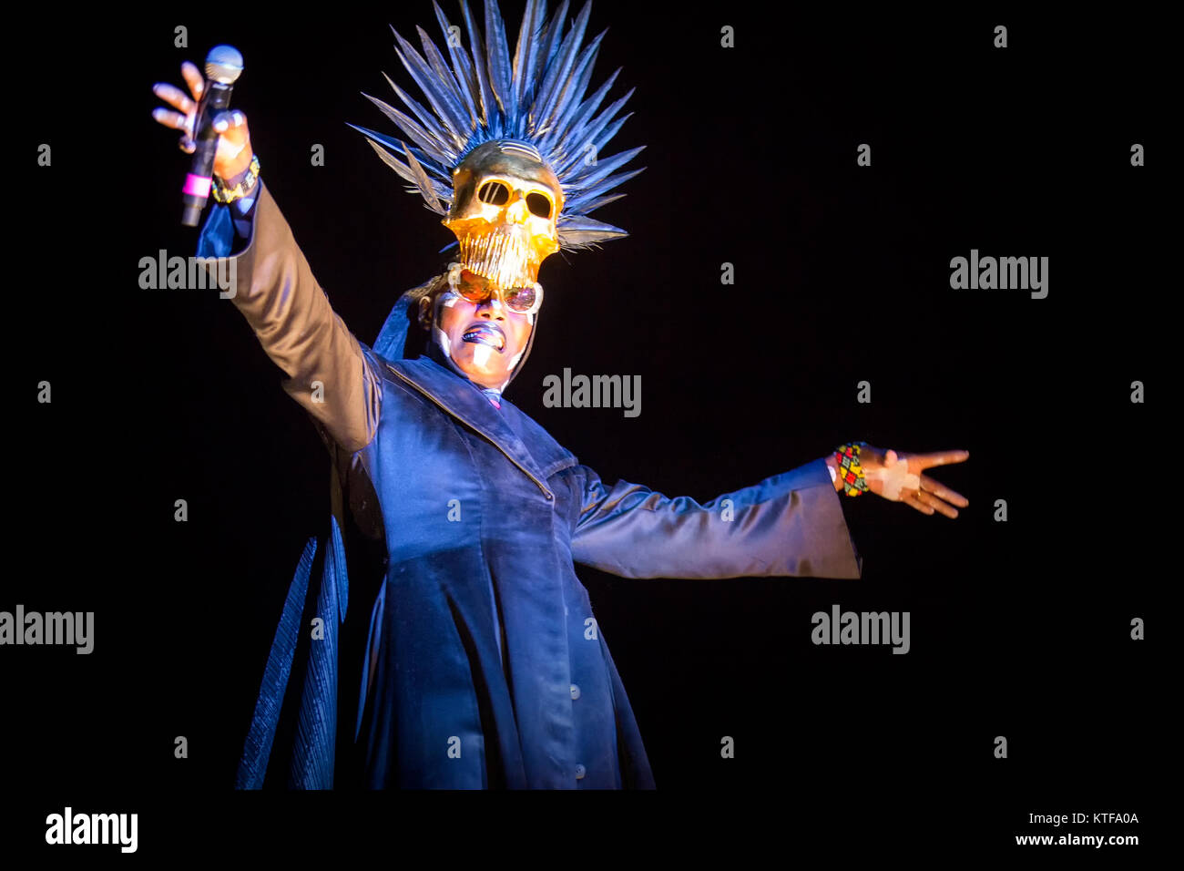 Grace Jones, the Jamaican singer, songwriter, actress and model ...