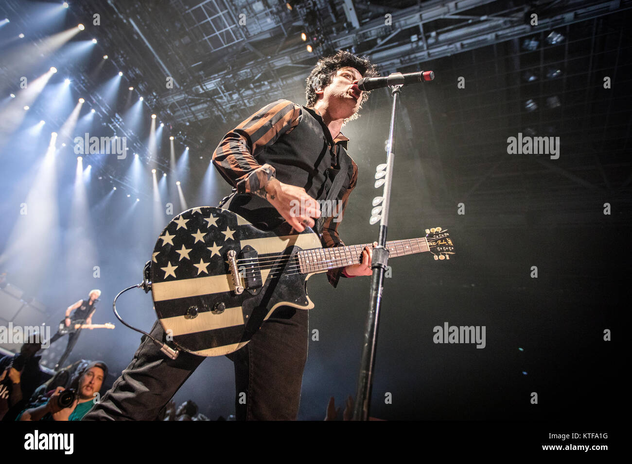 The American punk rock band Green Day performs a live concert at Oslo ...