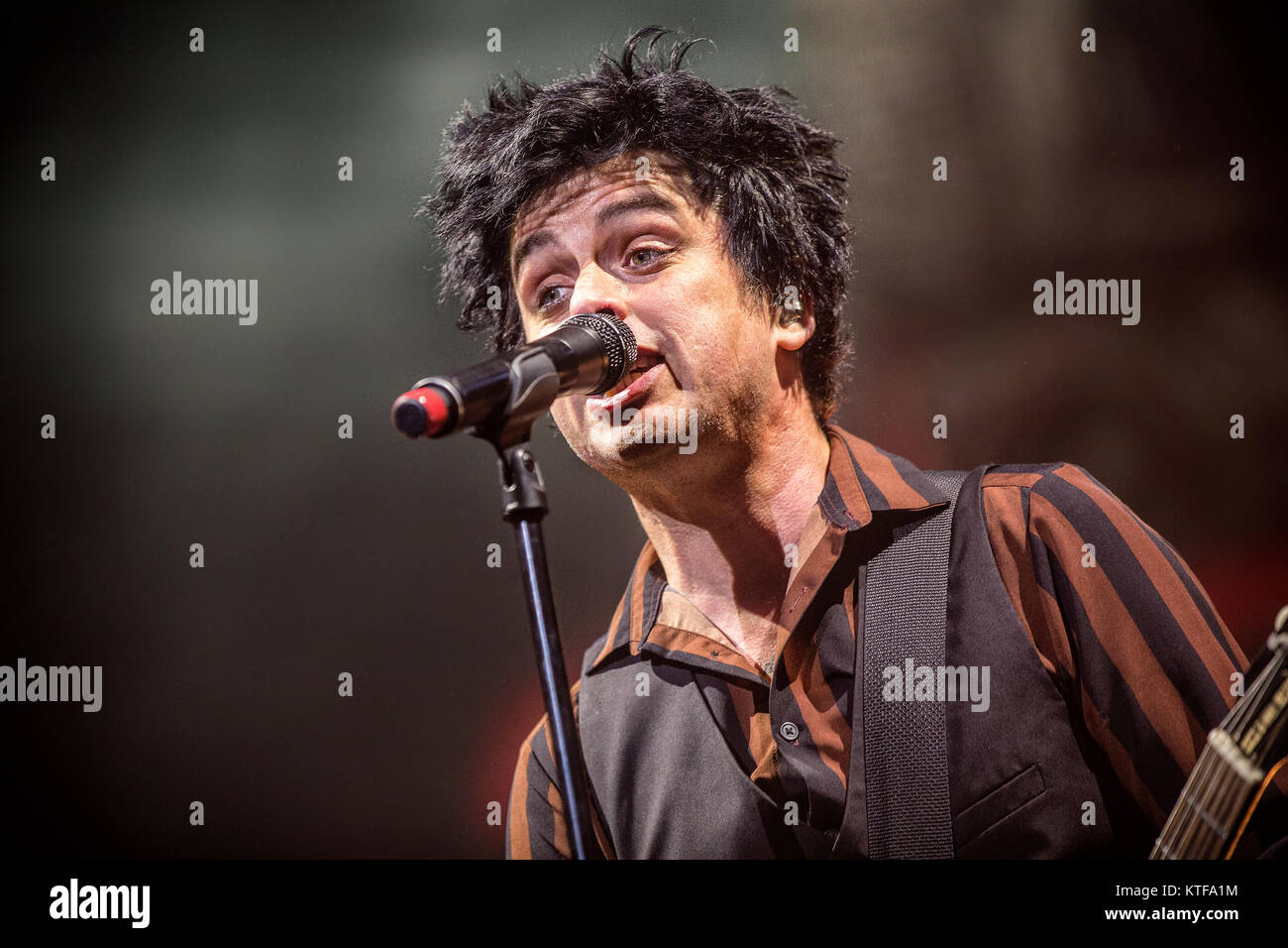 The American punk rock band Green Day performs a live concert at Oslo ...