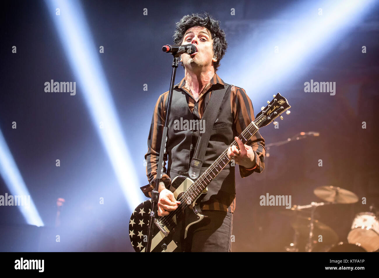 The American punk rock band Green Day performs a live concert at Oslo ...