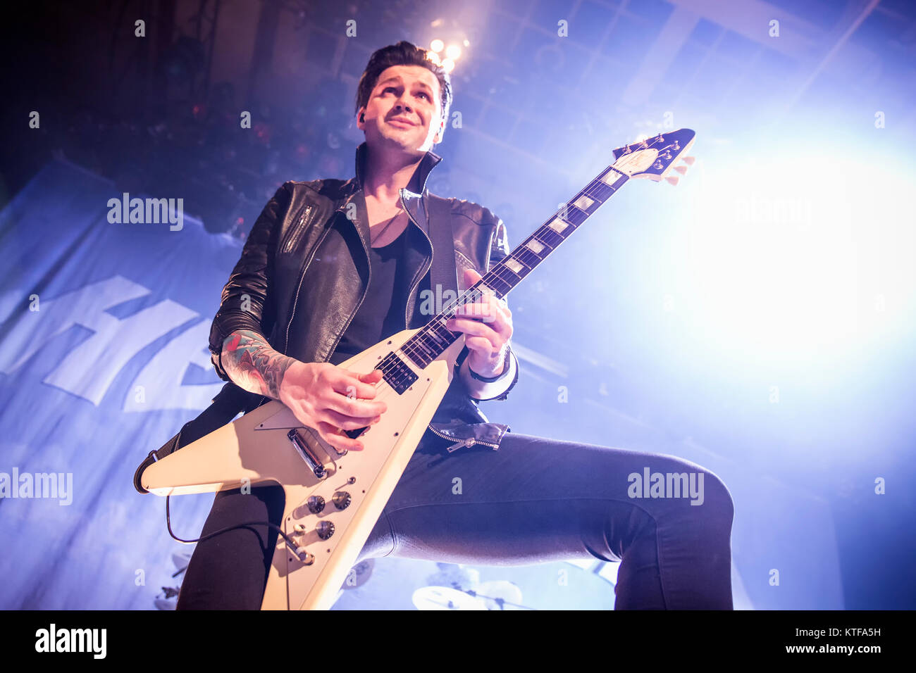 The German speed metal band Helloween performs a live concert at ...