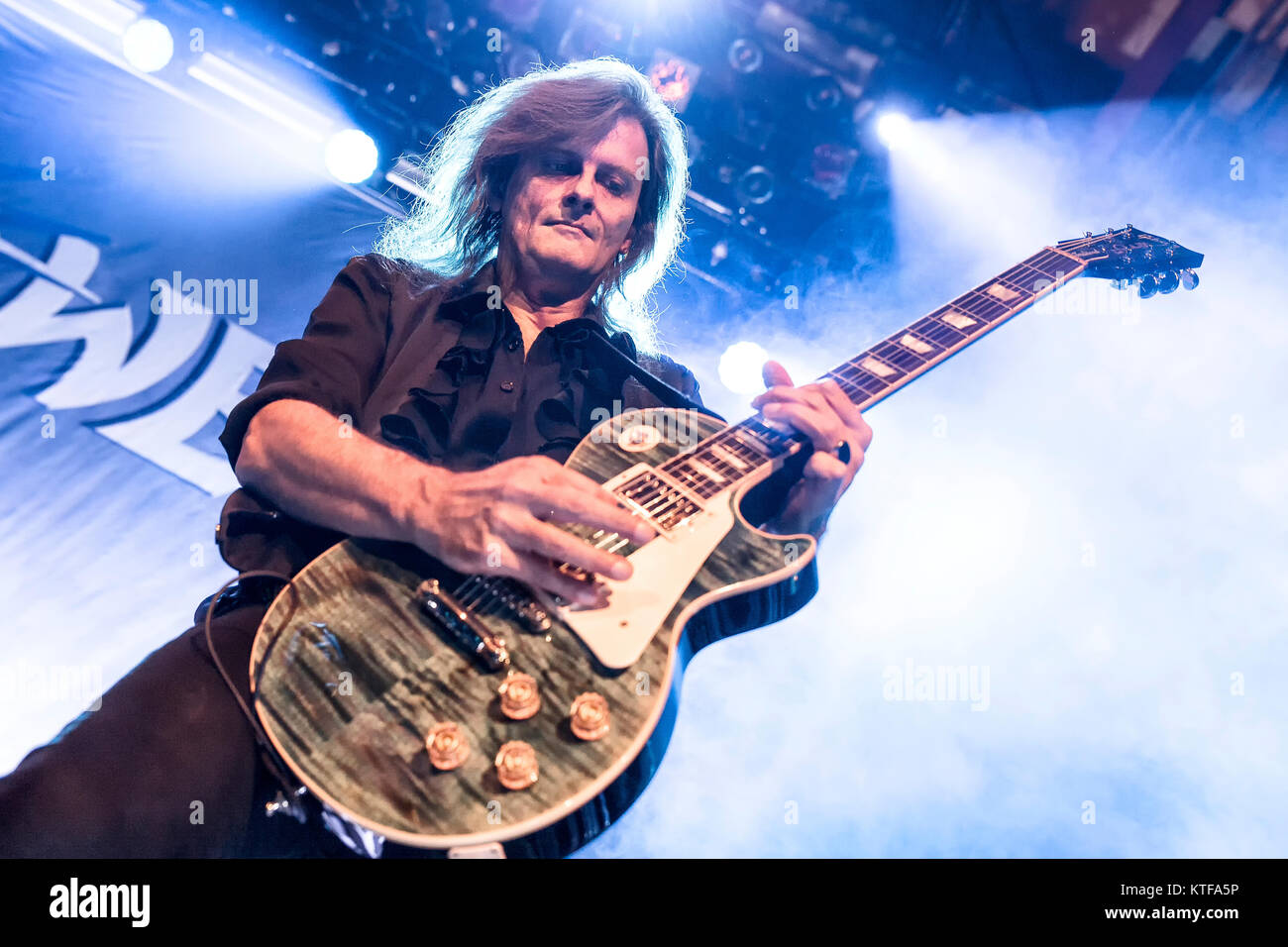 The German speed metal band Helloween performs a live concert at ...