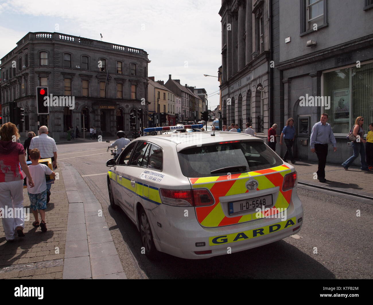Irish police car hi-res stock photography and images - Alamy