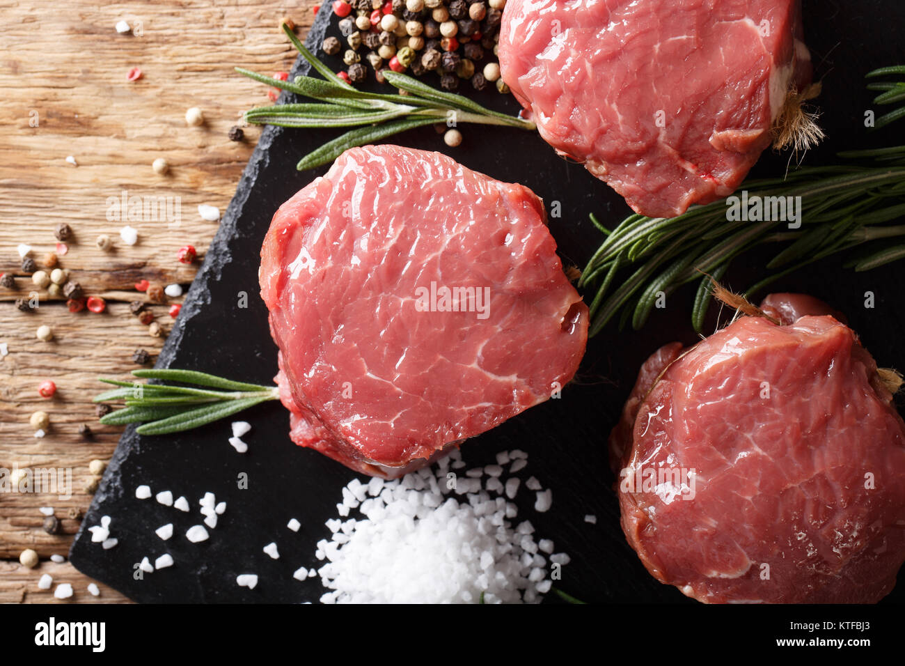 Raw filet mignon hi-res stock photography and images - Alamy