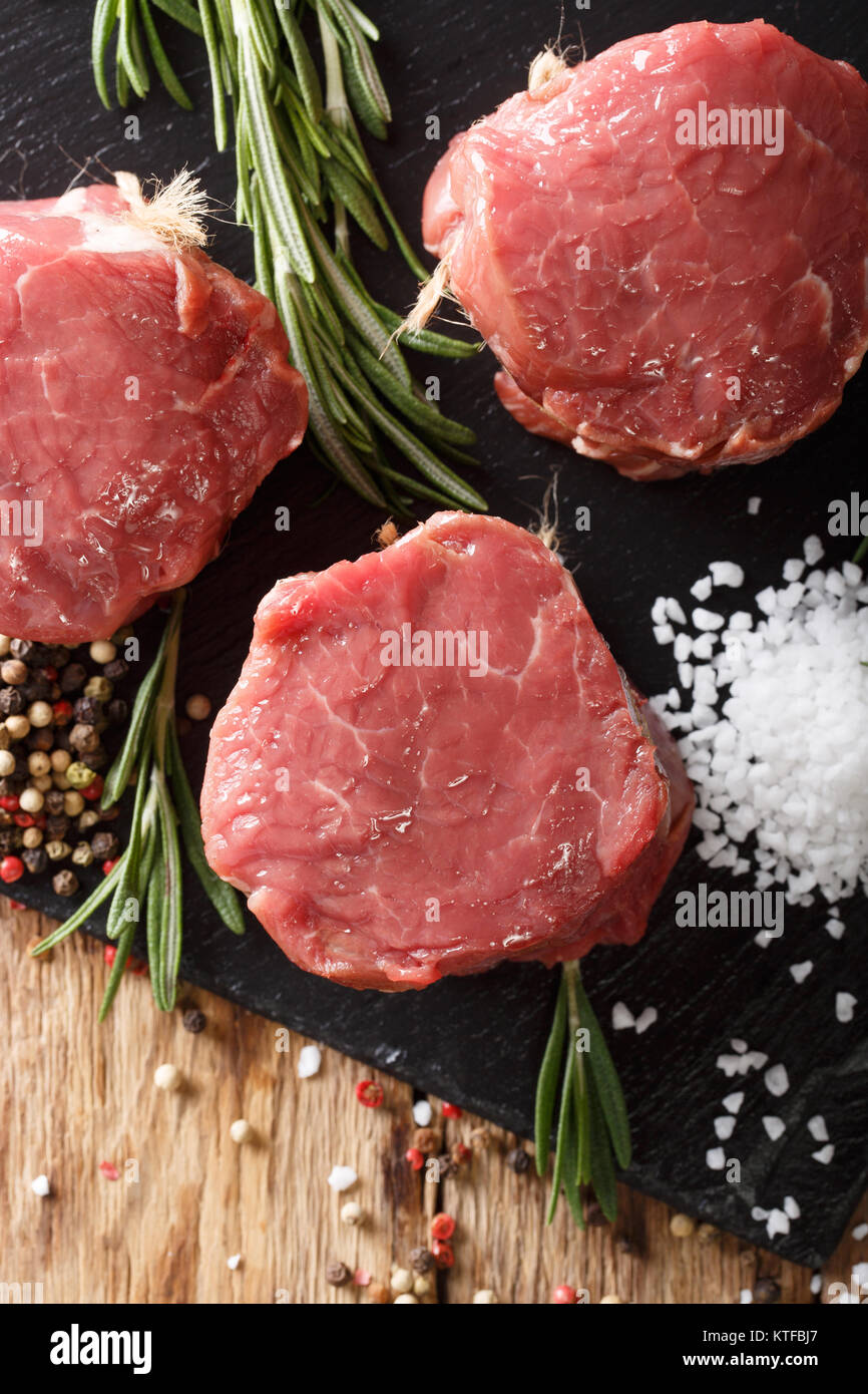 Raw filet mignon hi-res stock photography and images - Alamy