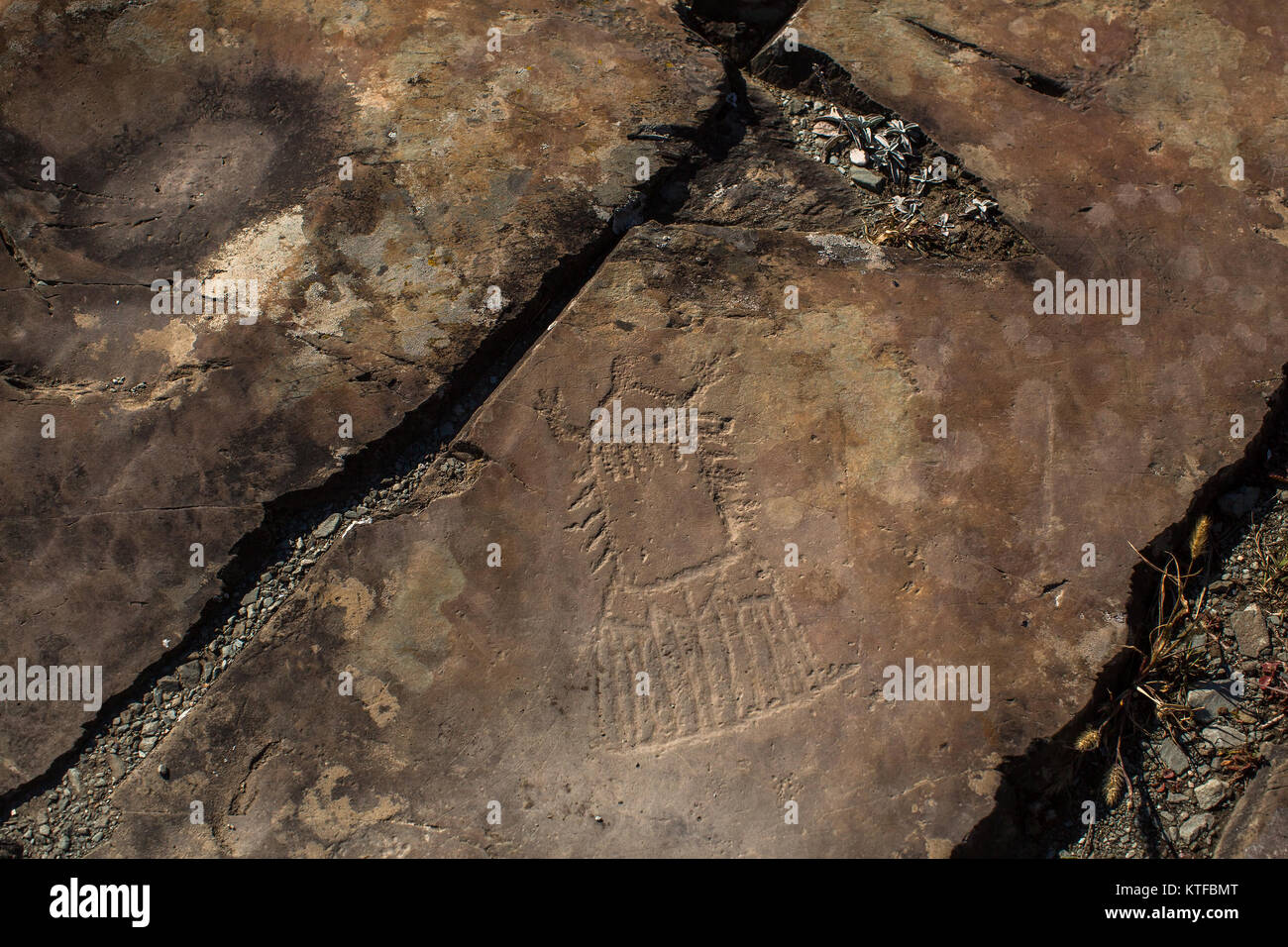 Neolithic petroglyphs hi-res stock photography and images - Alamy