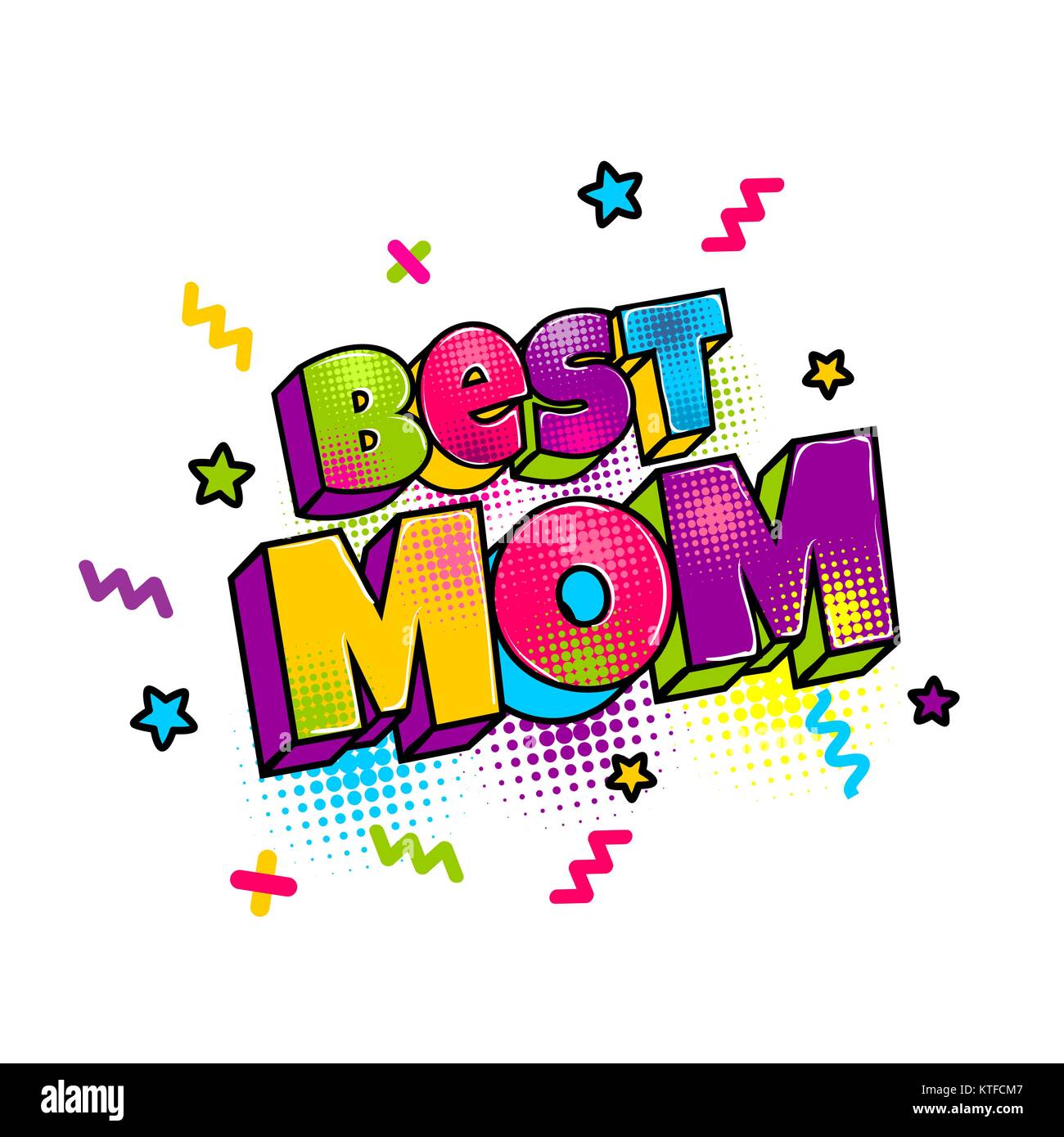 Mom Stock Vector Images - Alamy
