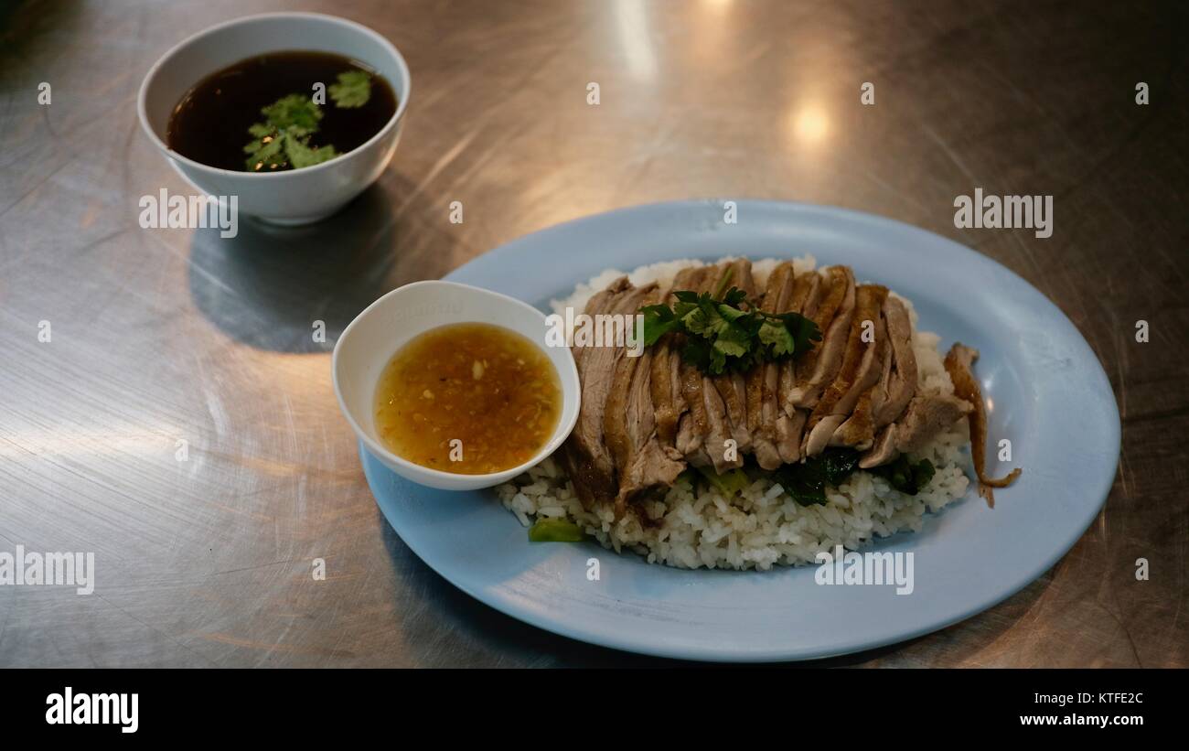 Open Air Flying Vegetable Restaurant Isaan Food Puk Boong Loyn Street ...