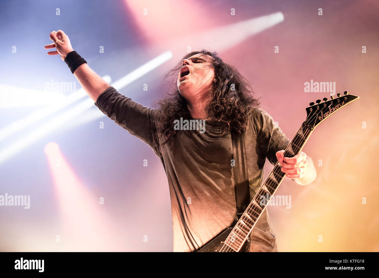 The German Thrash Metal Band Kreator Performs A Live Concert At The