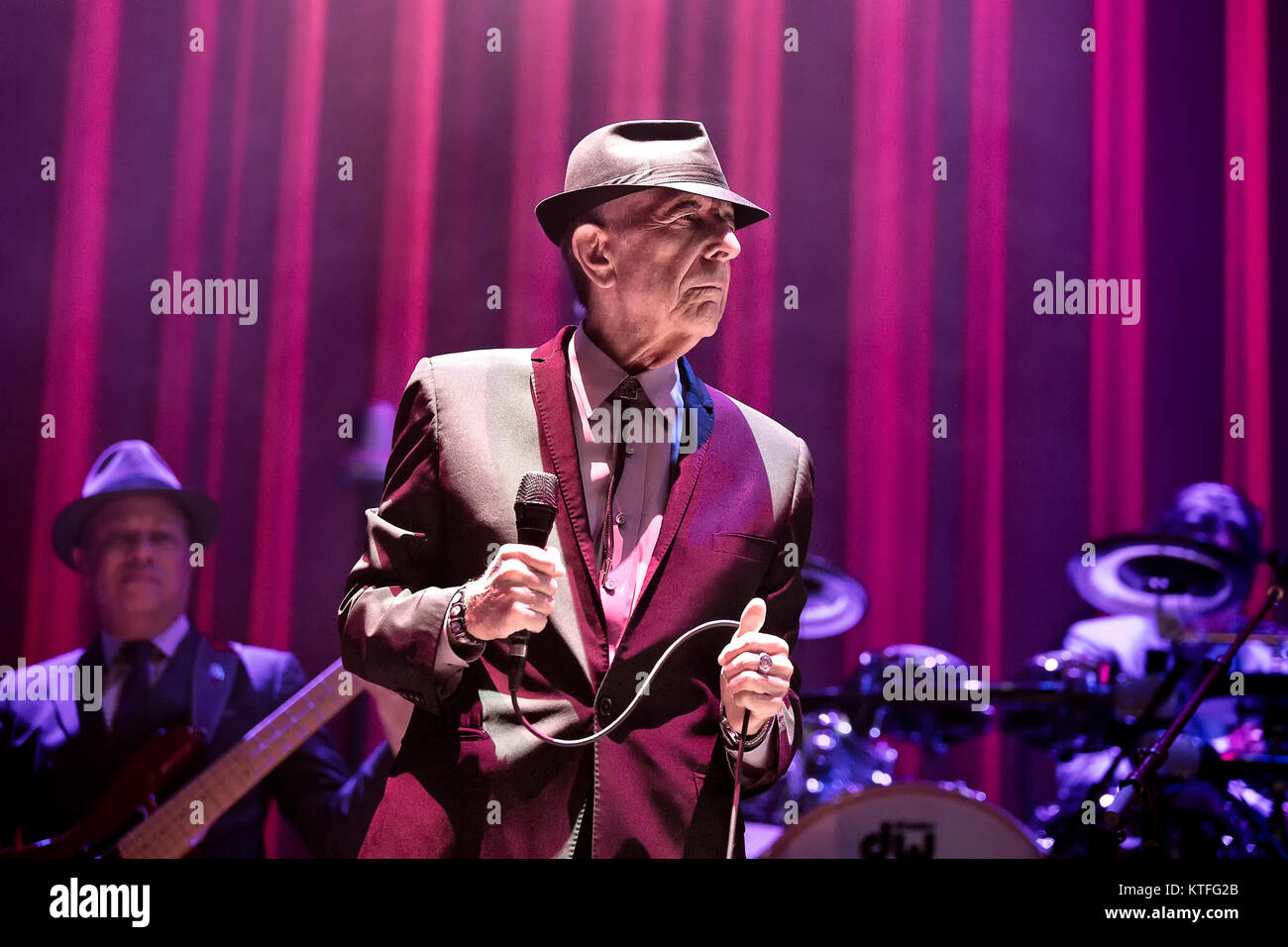 The Canadian singer-songwriter, musician and poet Leonard Cohen ...