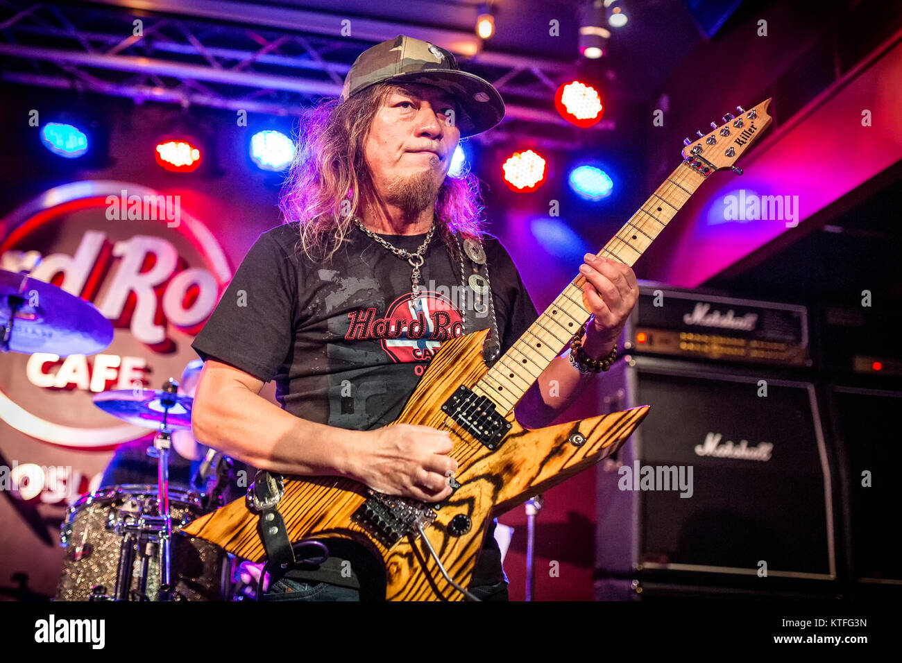 Norway, Oslo – August 2, 2017. The Japanese heavy metal band Loudness ...