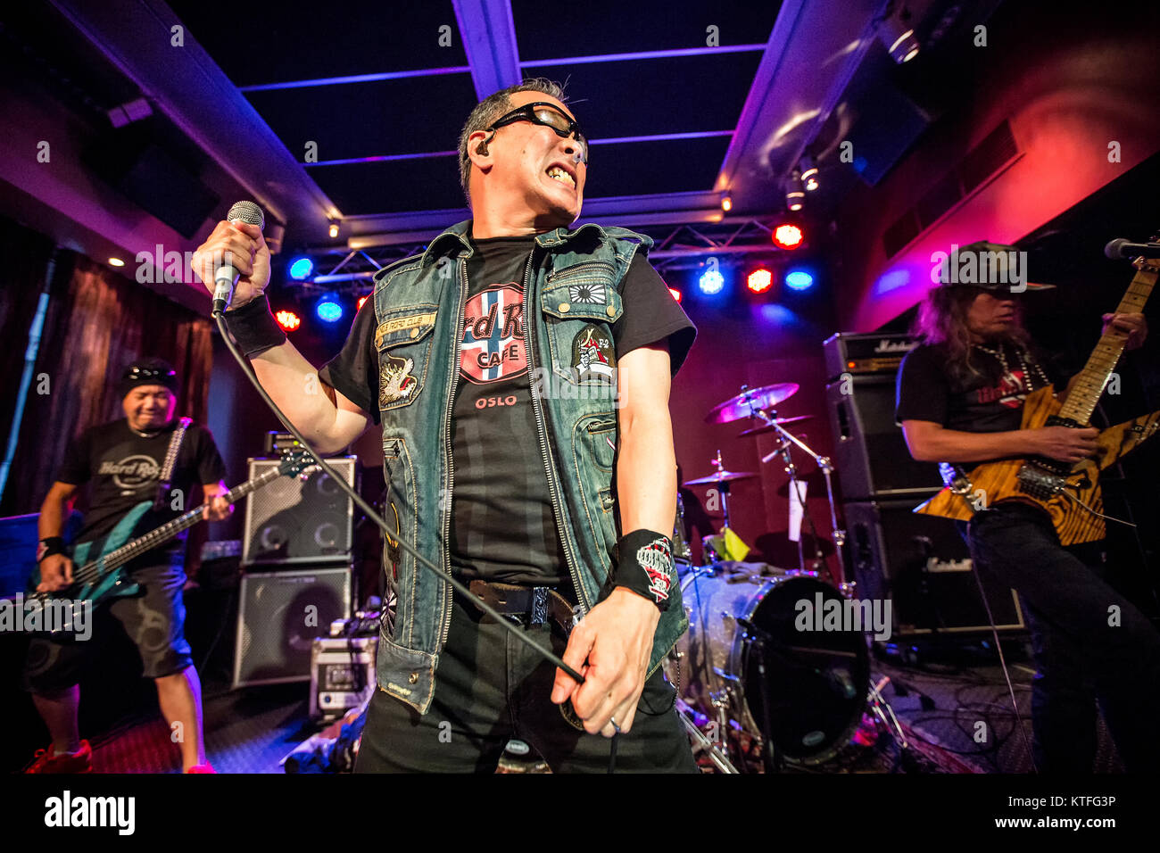 Norway, Oslo – August 2, 2017. The Japanese heavy metal band Loudness ...