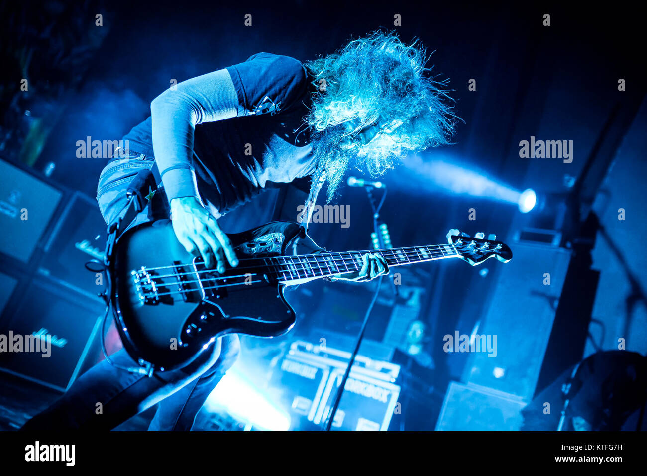 Mastodon, the American metal band, performs a live concert at Sentrum ...