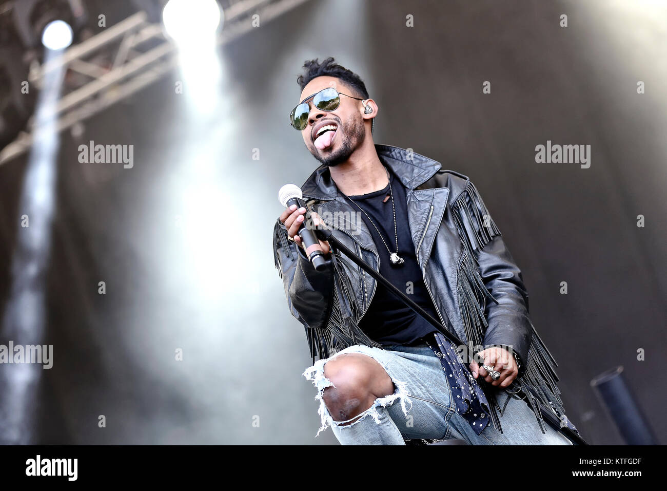 Miguel, the American soul and R&B-singer, songwriter and musician ...