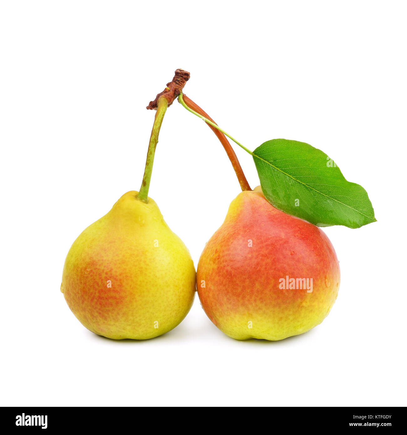 pear isolated on white background Stock Photo - Alamy